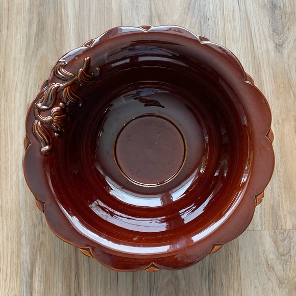 Royal Haeger | Dining | Vintage Royal Haeger Mcm Large Dark Brown ...